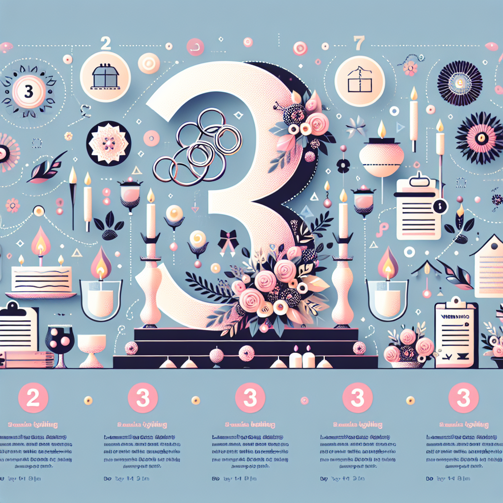 Understanding Number 3 Symbolism in Weddings - Superstitions, Omens ...