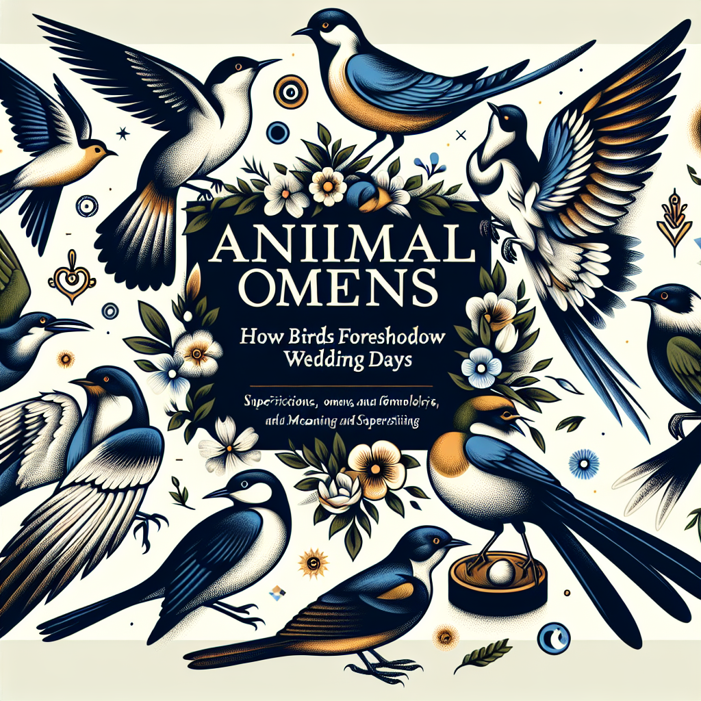 Animal Omens: How Birds Foreshadow Wedding Days - Superstitions, Omens ...