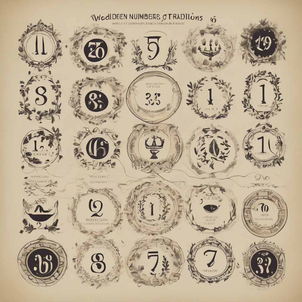 The Hidden Symbols of Numbers in Wedding Traditions - Superstitions ...