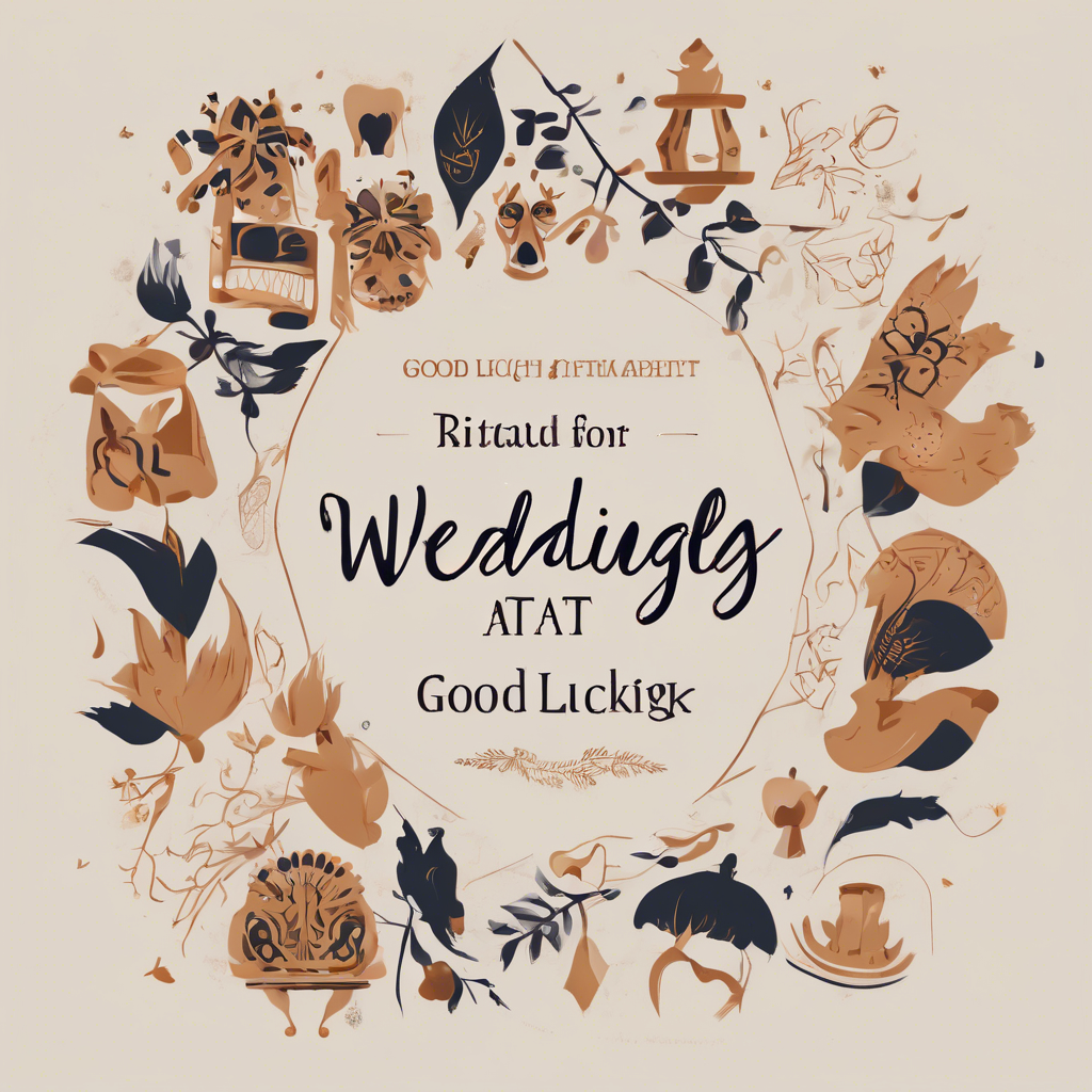 Traditional Rituals for Attracting Good Luck at Weddings ...