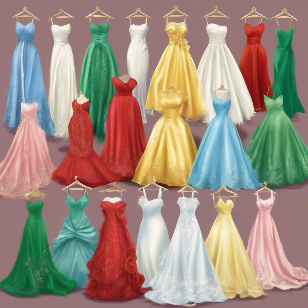 Wedding Dress Symbolism: 5 Colors Representing Luck - Superstitions ...